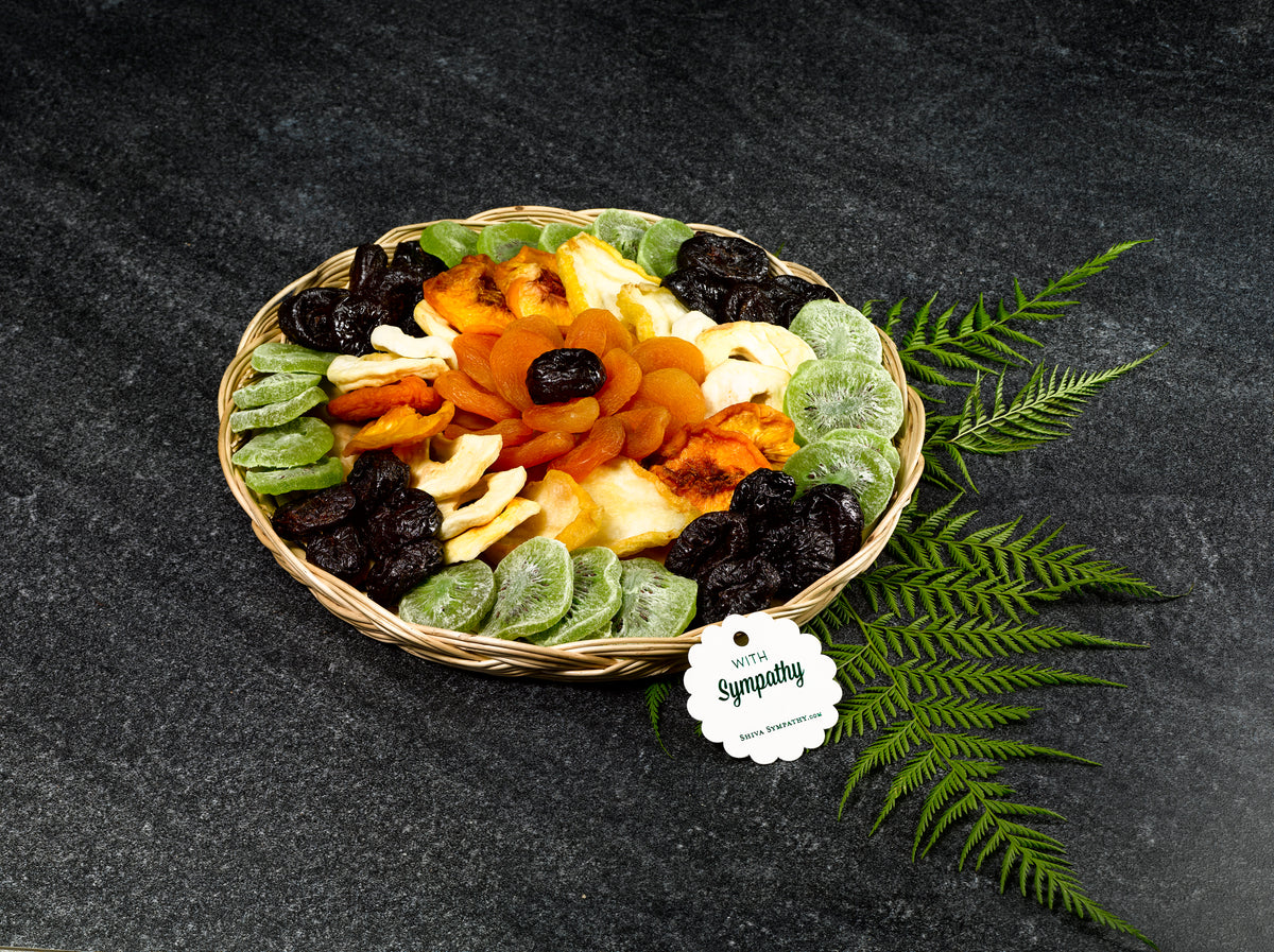 Dried Fruit Tray | ShivaSympathy.com – Shiva Sympathy